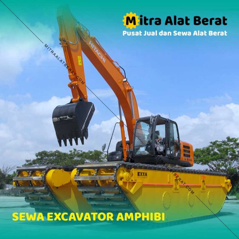 Harga Sewa Excavator Amphibi - Mitra Alat Berat